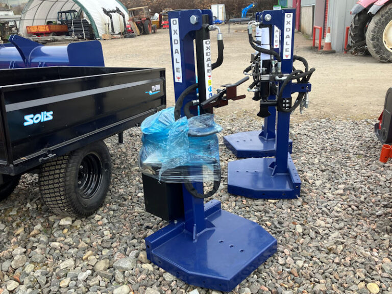 Oxdale TM400 PTO 10 tonne log splitter with big base for sale - McLaren ...